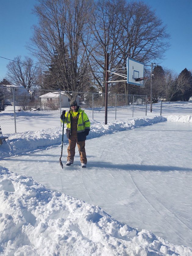 Recently constructed ice rink a hit in Harrisville | News, Sports, Jobs ...